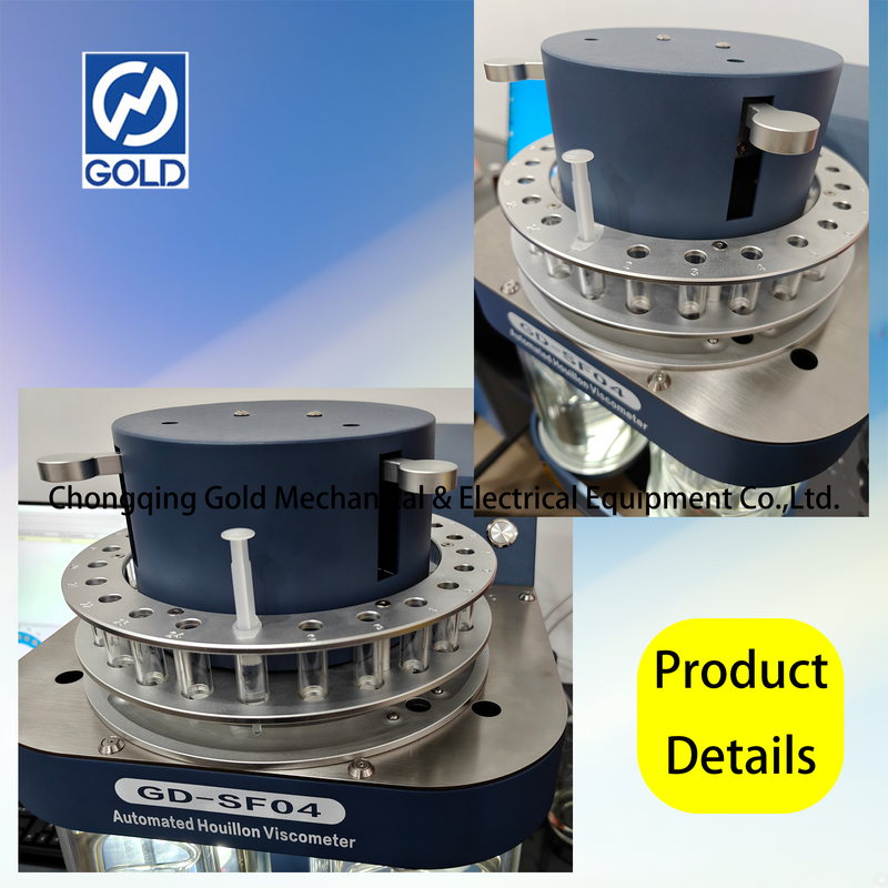 Kinematic Viscometer ASTM D7279 Automated Houillon Viscometer from ...