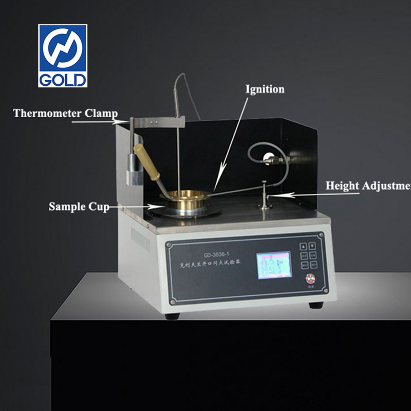 Semi Automatic Cleveland Open-Cup Flash Point Tester ASTM D92 from ...