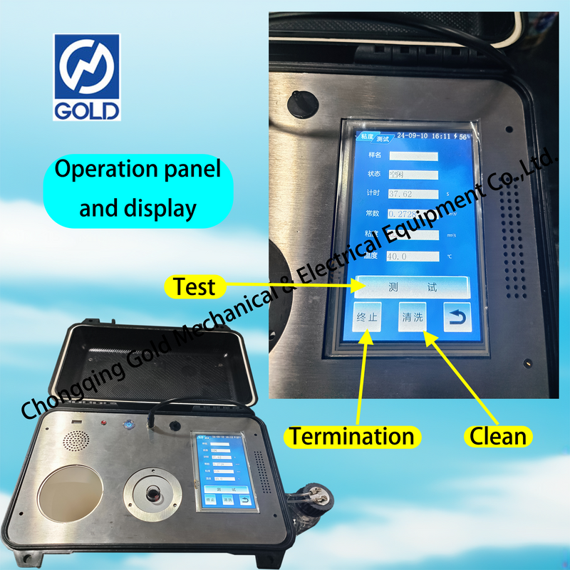 Portable Rapid Kinematic Viscosity Tester ASTM D7279 D445 from China ...