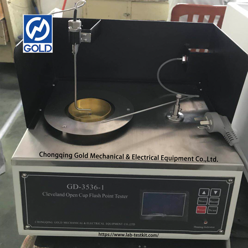 Semi Automatic Cleveland Open-Cup Flash Point Tester ASTM D92 from ...